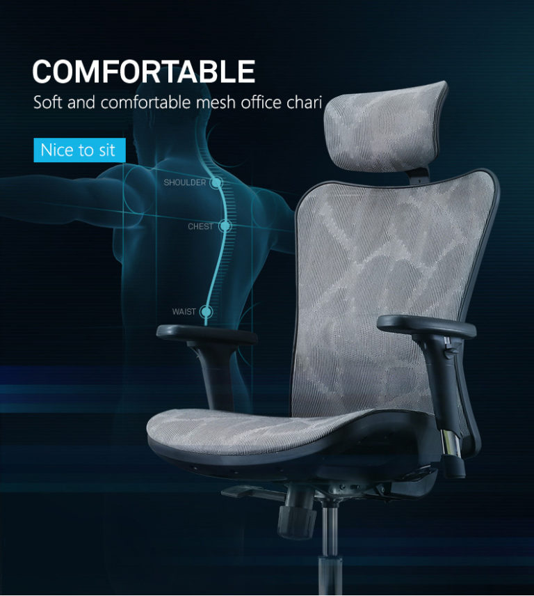 Sihoo M57 Ergonomic Office Chair (Black) – Fairwaytrading
